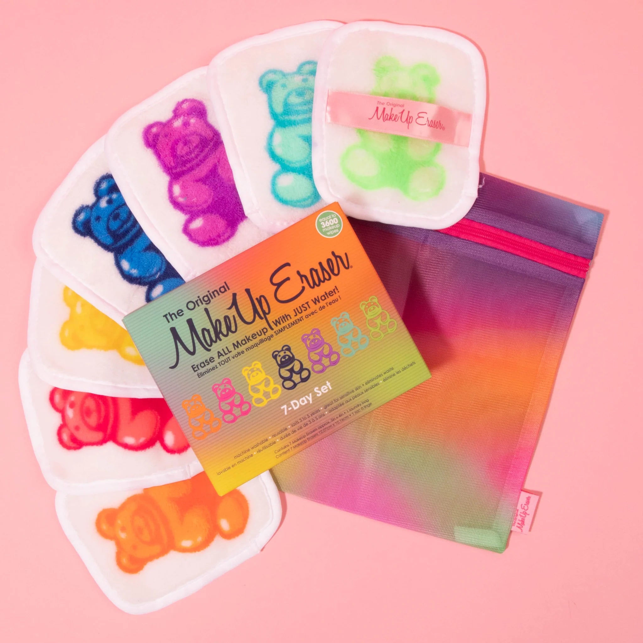 Makeup Eraser Gummy Bear 7 Day Set – CORIUM