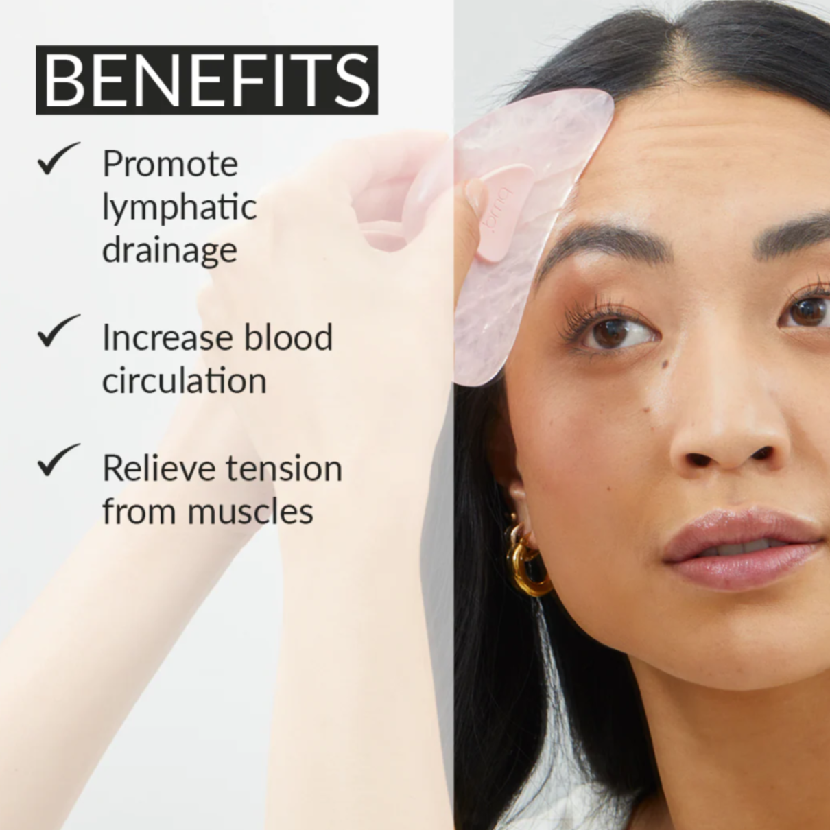 PMD Gua Sha Rose Quartz – CORIUM